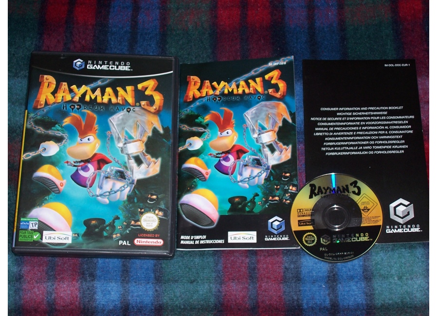 Jeux Vidéo Rayman 3 Hoodlum Havoc Game Cube d'occasion