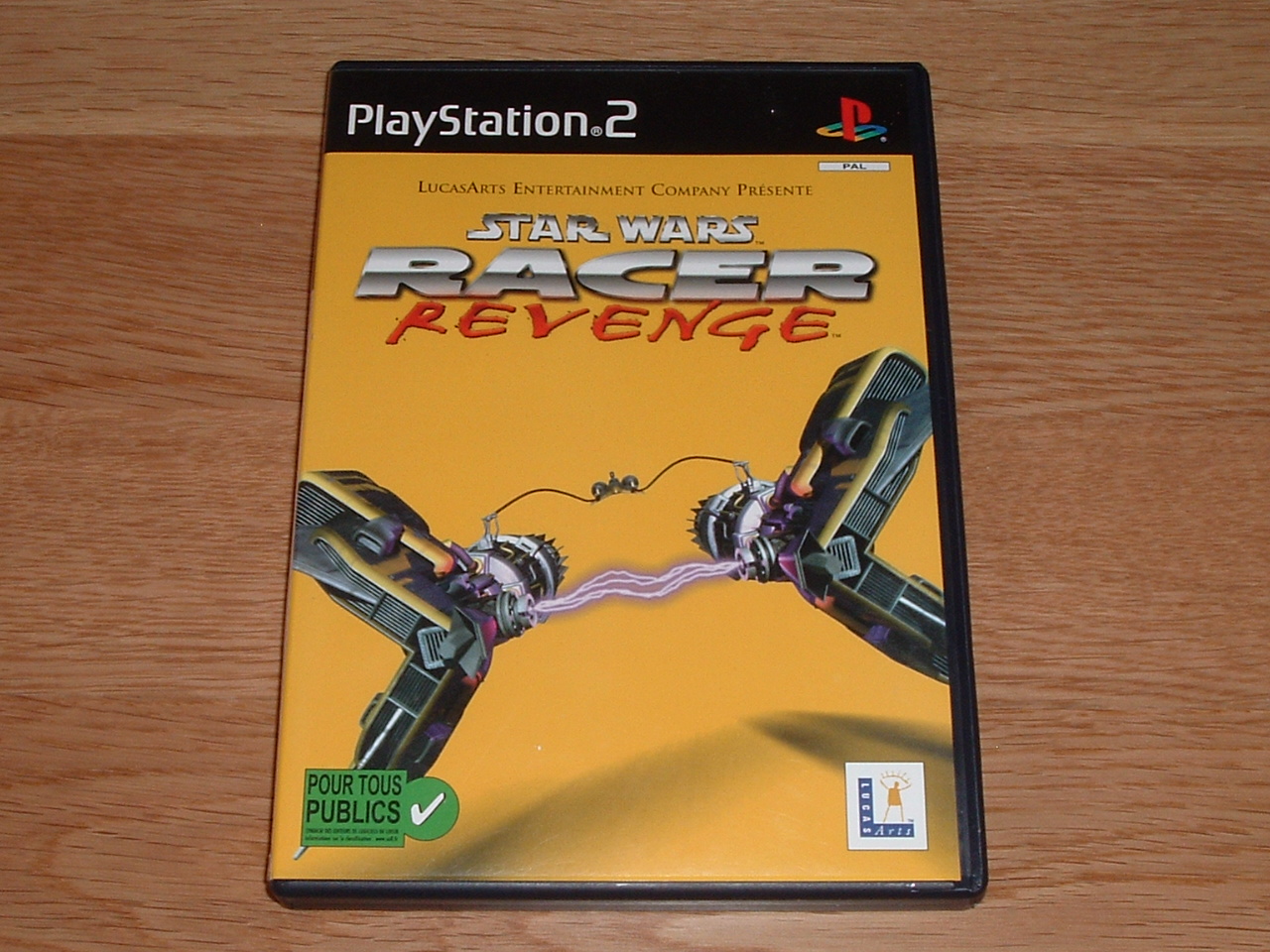 Jeux Vidéo Star Wars Racer Revenge PlayStation 2 (PS2) d'occasion