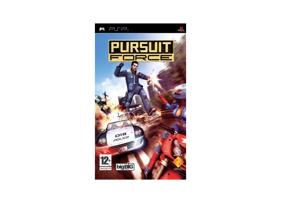 Jeux Vidéo Pursuit Force PlayStation Portable (PSP) d'occasion