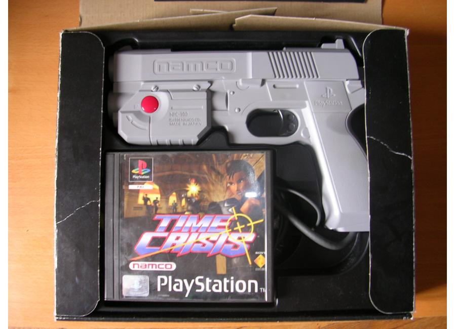 Jeux Vidéo Time Crisis + Guncon PlayStation 1 (PS1) d'occasion