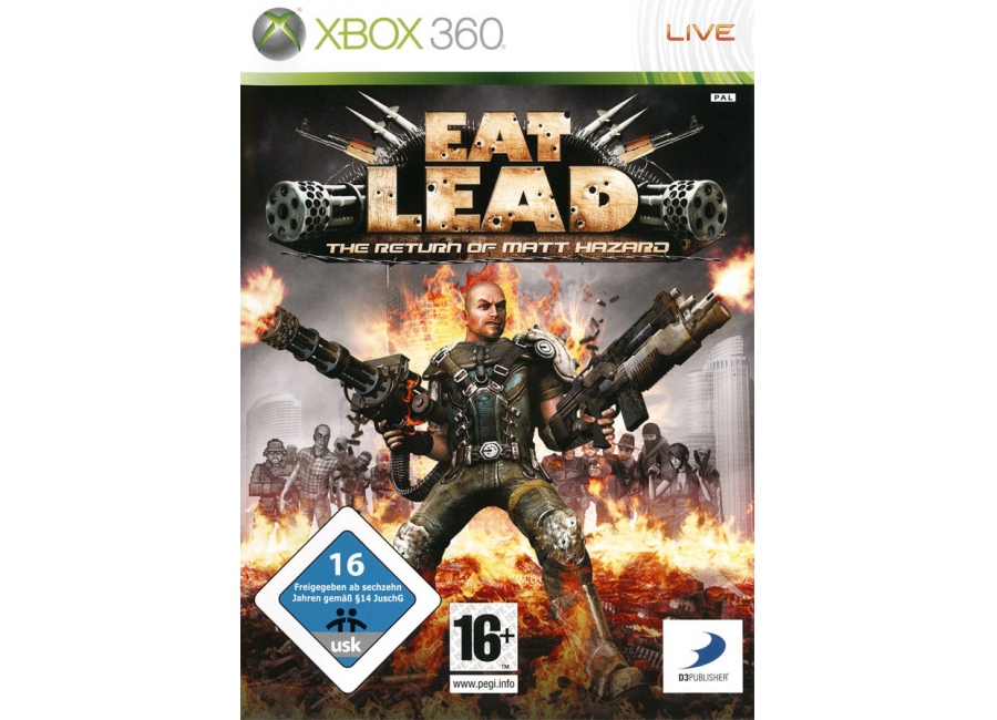 Jeux Vidéo Eat Lead The Return of Matt Hazard Xbox 360 d'occasion