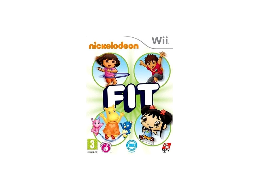 Jeux Vidéo Nickelodeon Fit Wii d'occasion