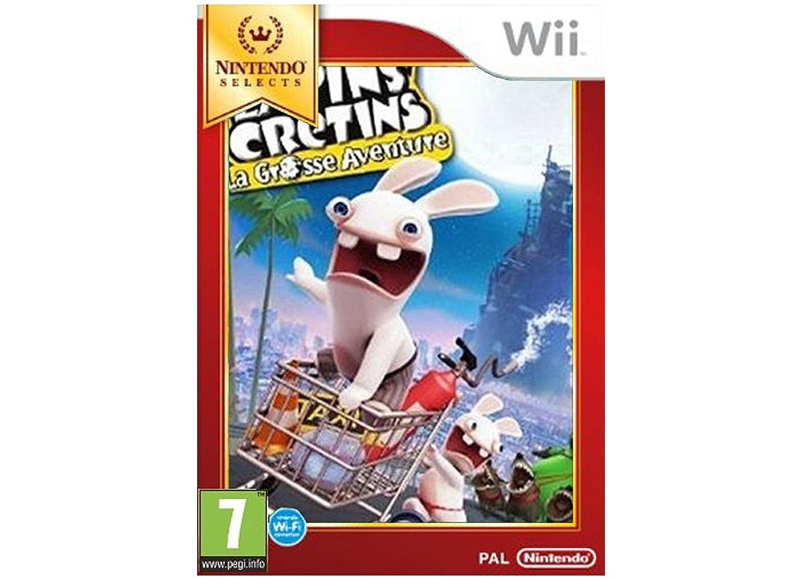 Jeux Vidéo The Lapins Crétins La Grosse Aventure Select Edition Wii d ...