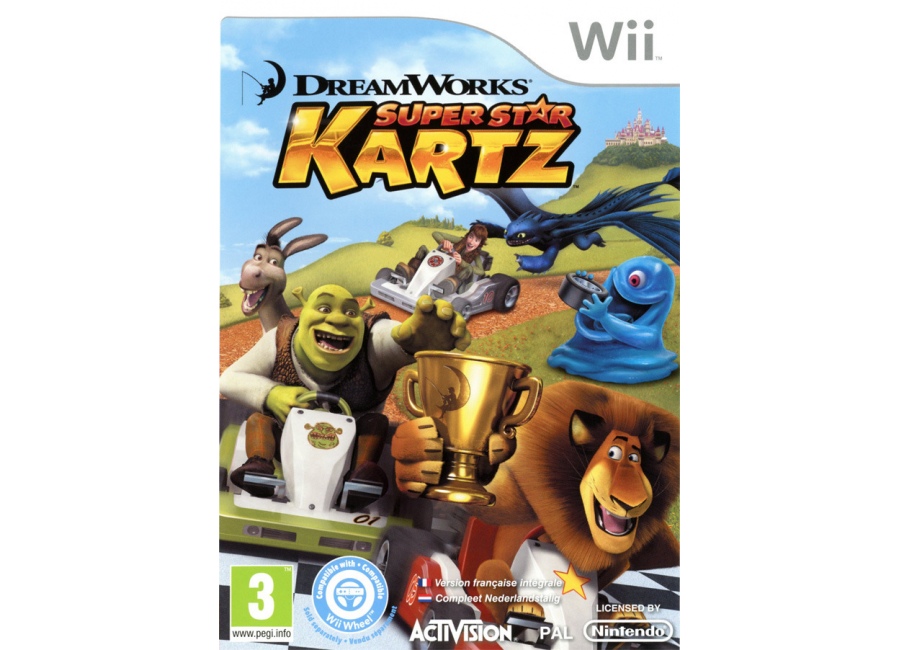 Jeux Vidéo Dreamworks Super Star Kartz Wii d'occasion