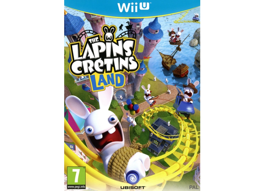 Jeux Vidéo The Lapins Crétins Land Wii U d'occasion