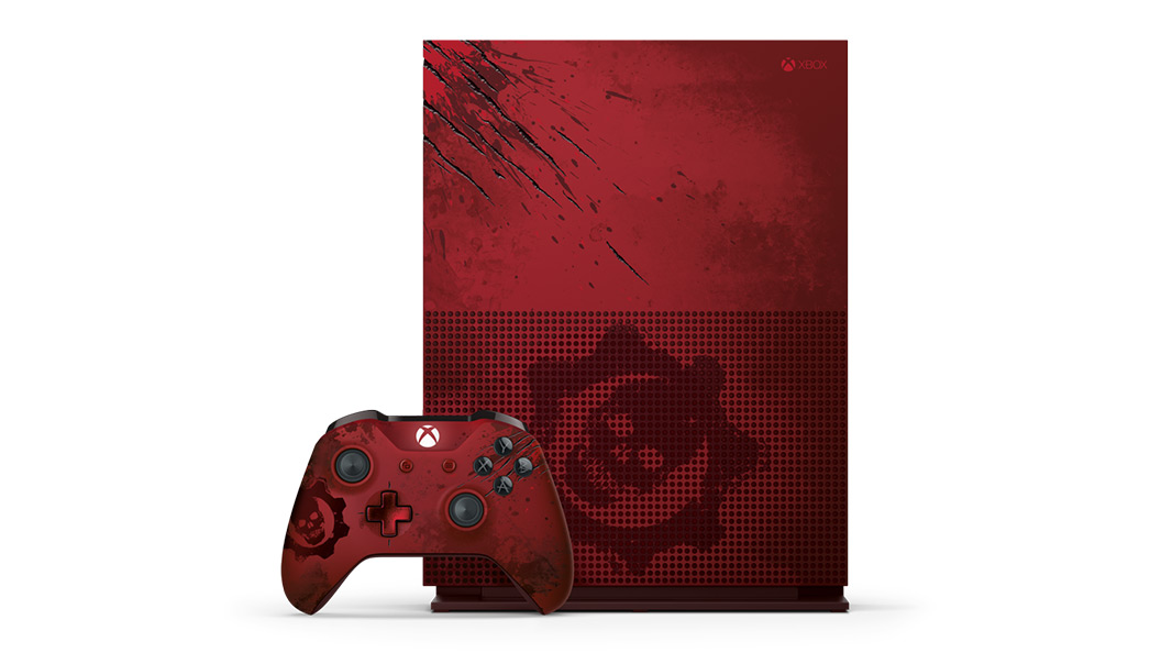 Console jeux vidéo MICROSOFT Xbox One S Rouge 2 To d'occasion