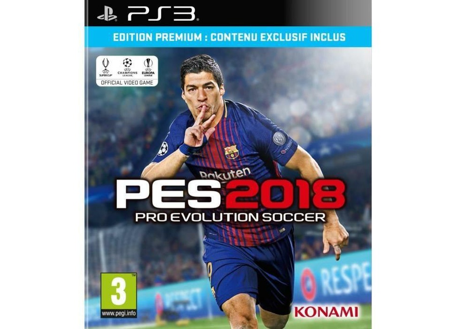 Jeux Vidéo Pro Evolution Soccer 2018 PlayStation 3 (PS3) d'occasion