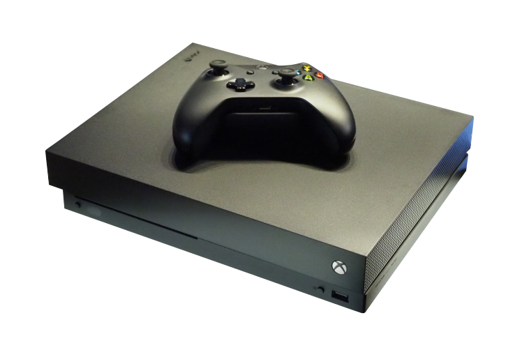 Console jeux vidéo MICROSOFT XBox One X Gris 1000 Go d'occasion